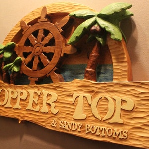 CUSTOM WOOD SIGNS | Carved Wooden Signs | Nautical Signs | Beach Signs ...