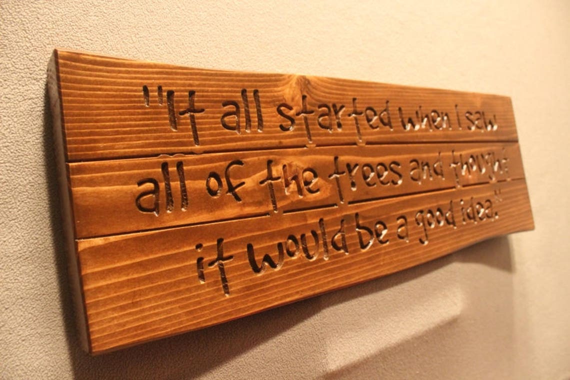 CUSTOM MEMORIAL SIGN Hand Carved Sign Custom Wood Signs - Etsy