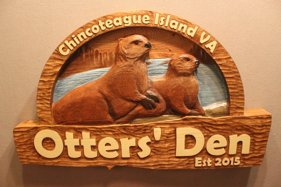 OTTER SIGNS | Home Signs | House Signs | Cottage Signs | Cabin Signs ...