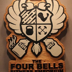 CUSTOM BUSINESS SIGNS | Company Signs | Store Signs | Handmade Wood ...