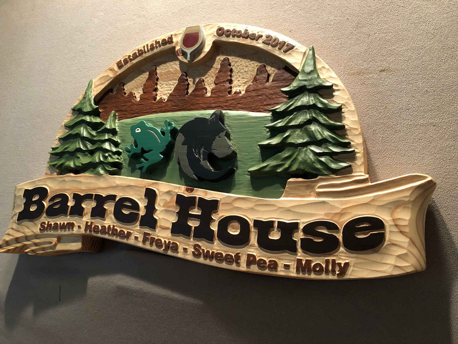 CUSTOM CABIN SIGNS - Home Signs, Cabin Signs, House Signs, Cottage ...