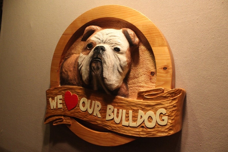 CUSTOM DOG SIGNS Carved Dogs Custom Pet Signs Canine | Etsy