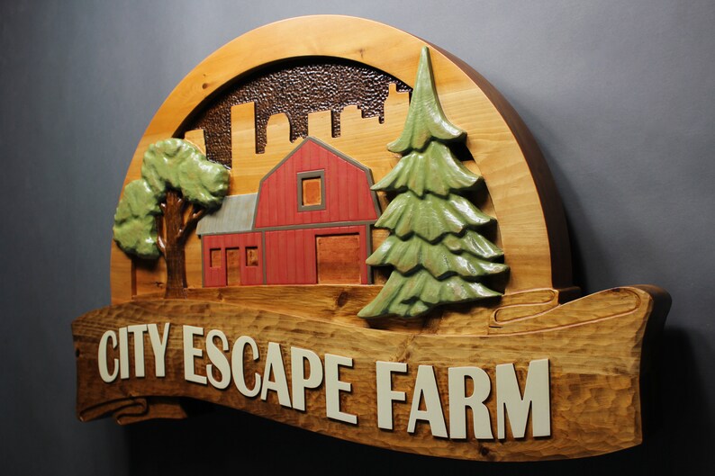CUSTOM BUSINESS SIGNS | Carved Wood Signs | Store Signs | Company Signs ...