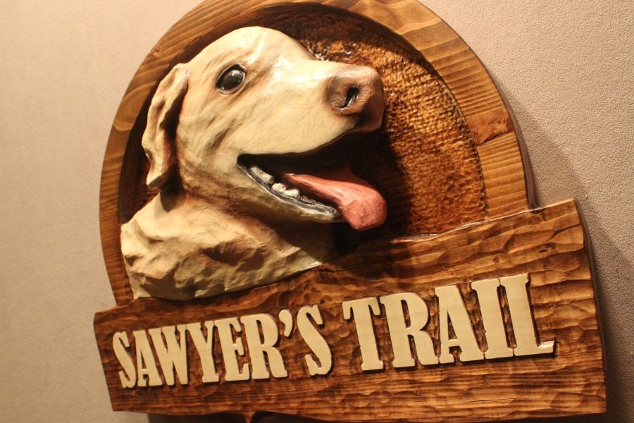 CUSTOM DOG SIGNS | Carved Dogs | Pet Signs | Dog Memorials | Pet ...