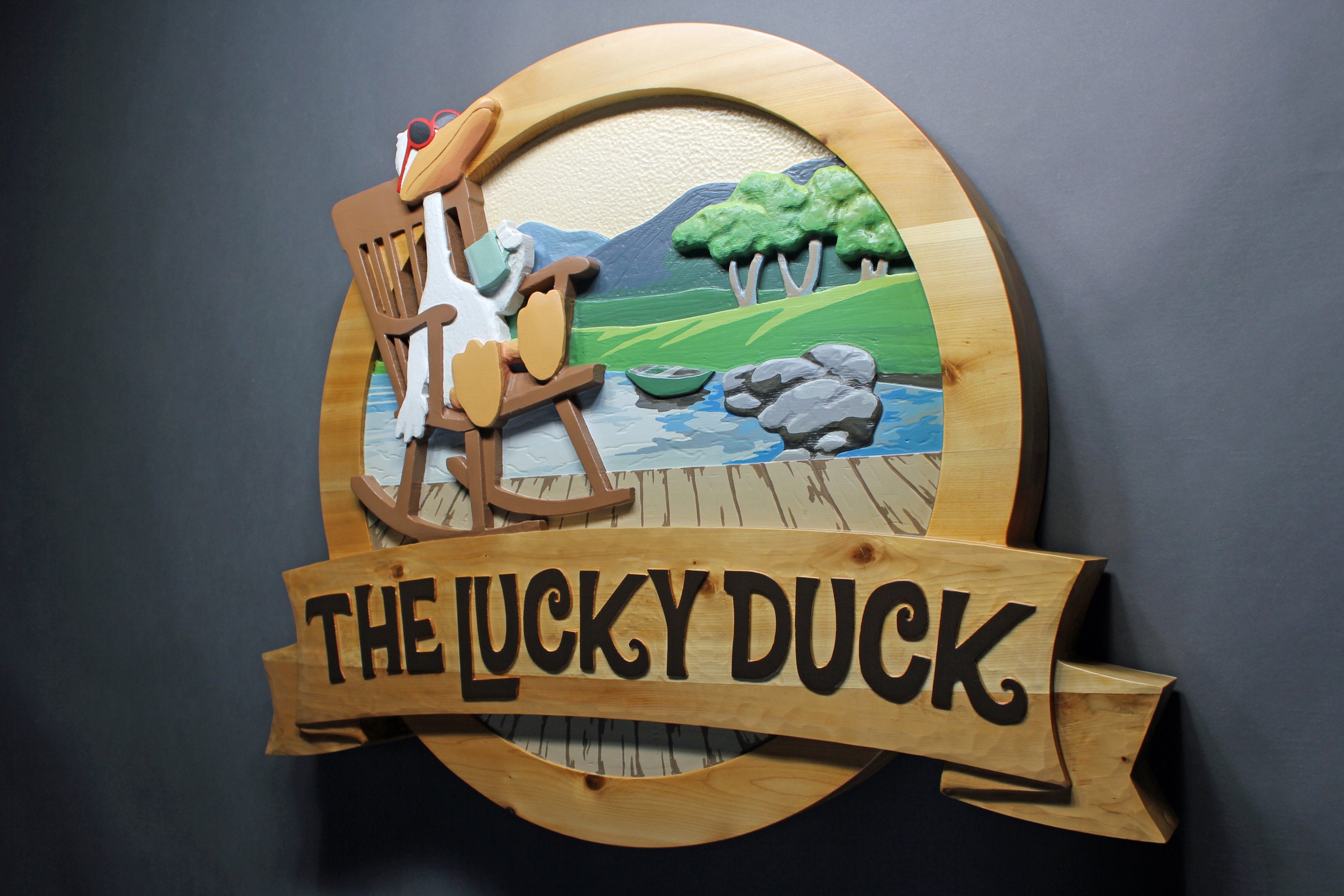 CUSTOM WOOD SIGNS | Carved Wood Signs | Store Signs | Company Signs ...