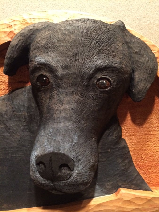 CARVED WOOD SIGNS | Custom Wood Dog Signs | Custom Pet Signs ...