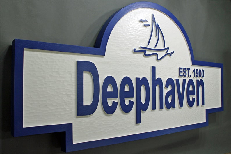 HAND CARVED SIGNS | Camp Signs | Village Sign | Town Sign | Custom Sign ...