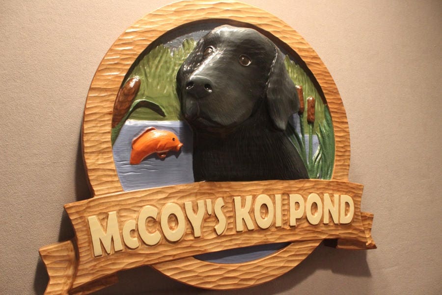 CUSTOM DOG SIGNS | Carving Your Dog | Puppy Signs | Cat Signs | Pet ...