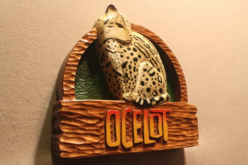 Handmade Wood Signs | Zoo Signs | Animal Signs | Wildlife Signs ...
