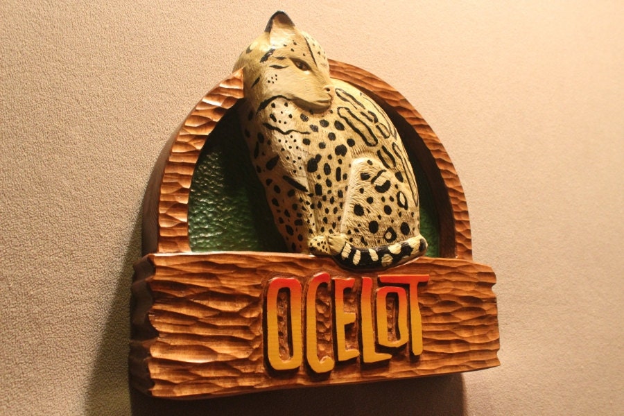 Handmade Wood Signs | Zoo Signs | Animal Signs | Wildlife Signs ...