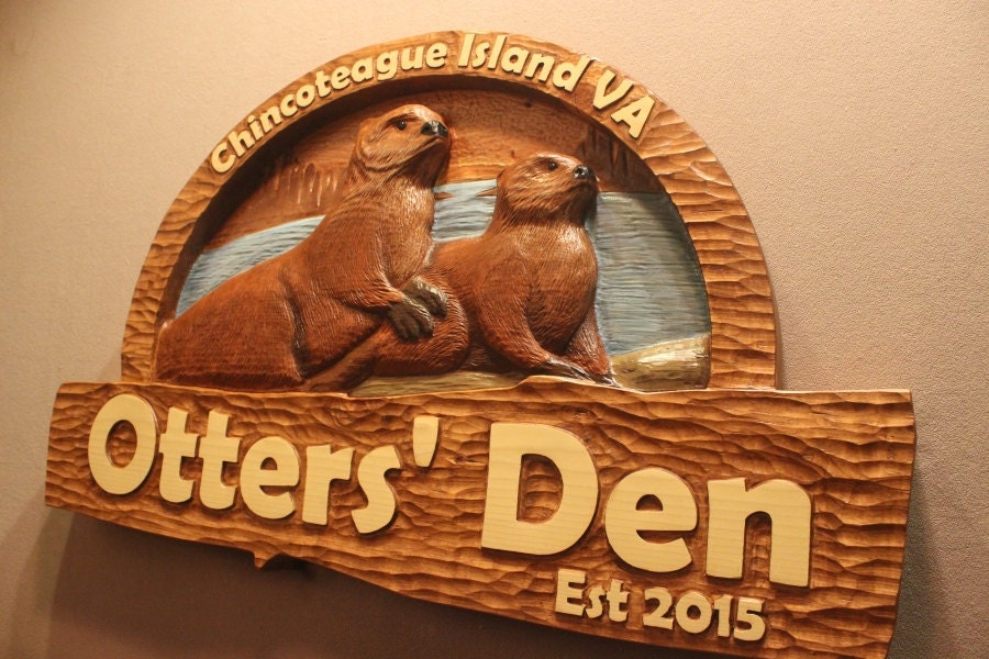 OTTER SIGNS | Home Signs | House Signs | Cottage Signs | Cabin Signs ...