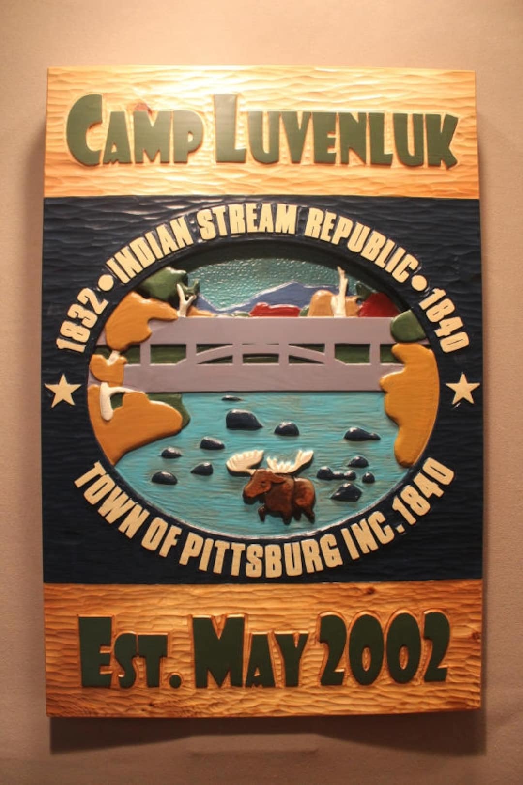 HAND CARVED SIGNS | Camp Signs | Village Sign | Town Sign | Custom Sign ...