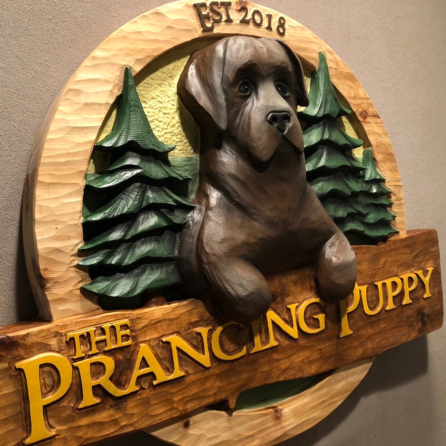 CUSTOM DOG SIGNS - 100% Custom Made Dog Signs...i Can Carve Your Dog on ...