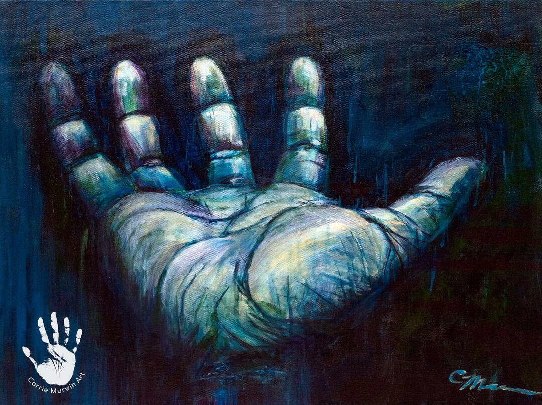 I've Got This- God's Hand Prophetic Painting Print Cardstock Print - Etsy