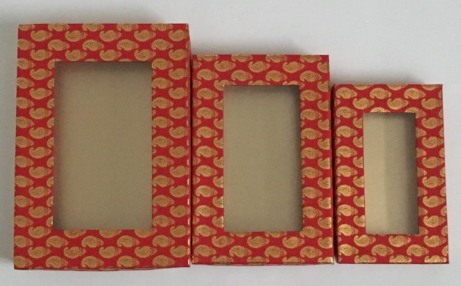 New RECTANGULAR WINDOW Gift Boxesindian Weddings Diwali - Etsy
