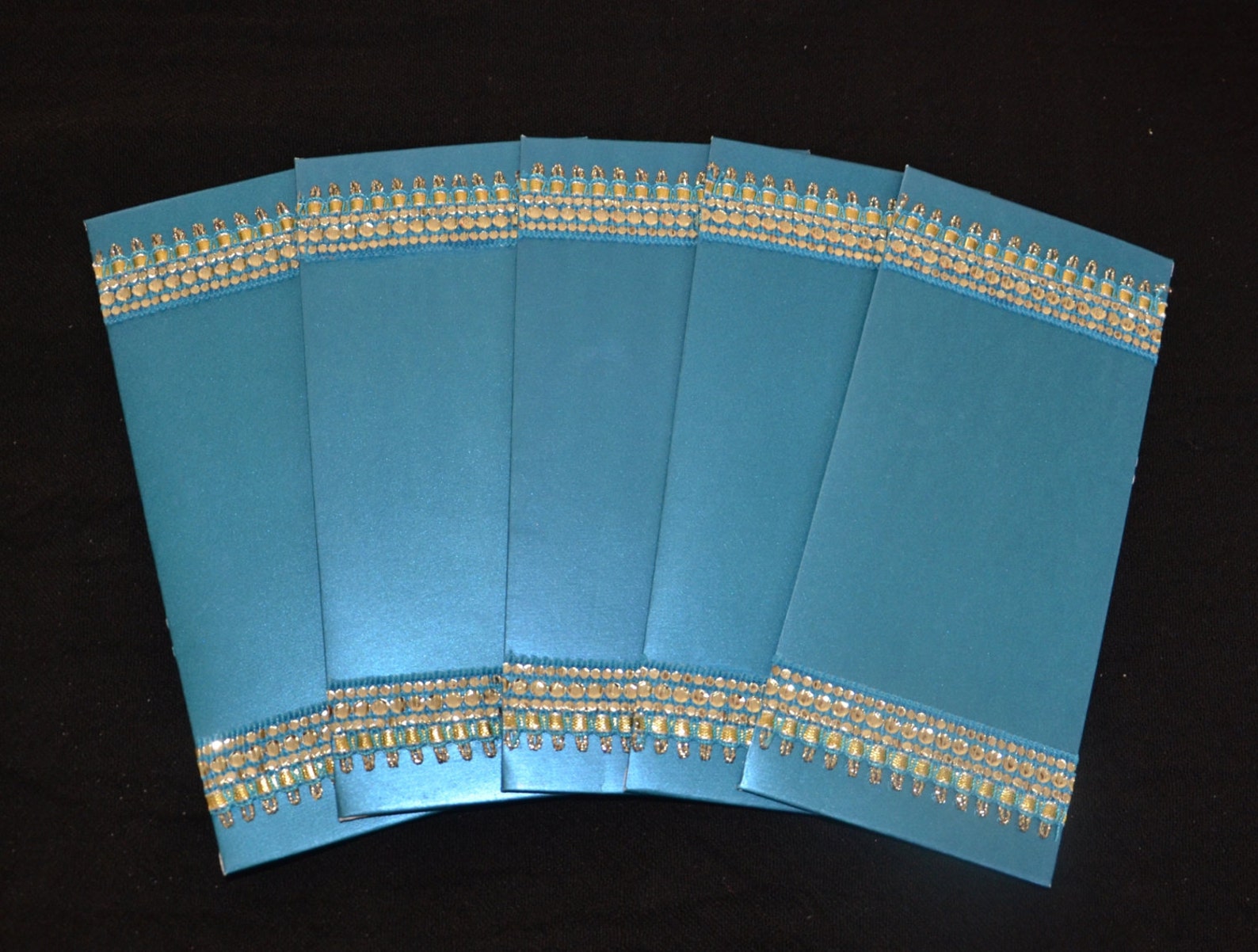 SET OF 5, Handmade Money Holder Set, Shagan Envelope, Indian Wedding ...