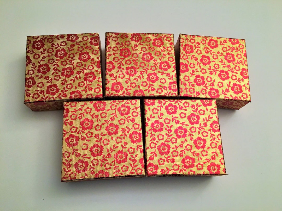 10 GIFT BOXES 4x4, Christmas Gift Boxes, Party Favors, Indian Weddings ...