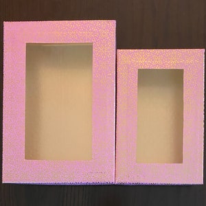 SET of 5 RECTANGULAR Window Gift Boxes, Indian Weddings, Diwali Gift ...