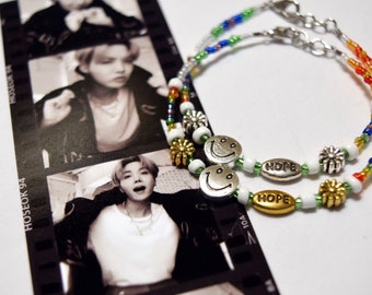 J-HOPE 'jack in the Box' Inspired Bracelet beaded - Etsy