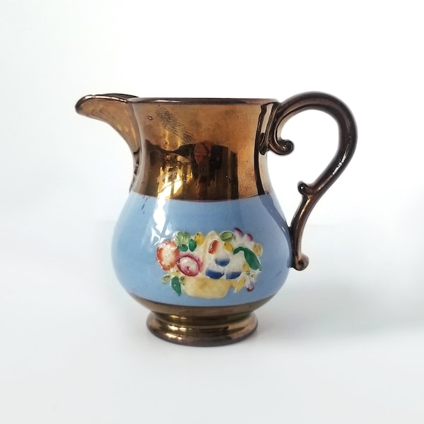 Lusterware Pitcher - Etsy