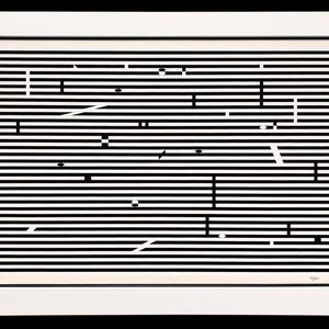 Yaacov Agam 'V' (from Double Metamorphosis Series) - 1973 - Large ...