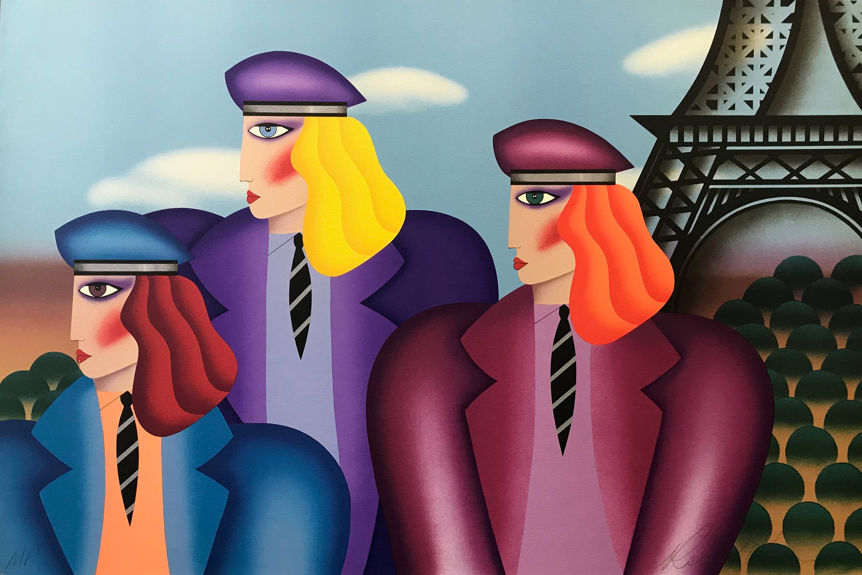 Robin Morris 'paris Rage' - 1990 - Hand Signed Print - Others Available ...