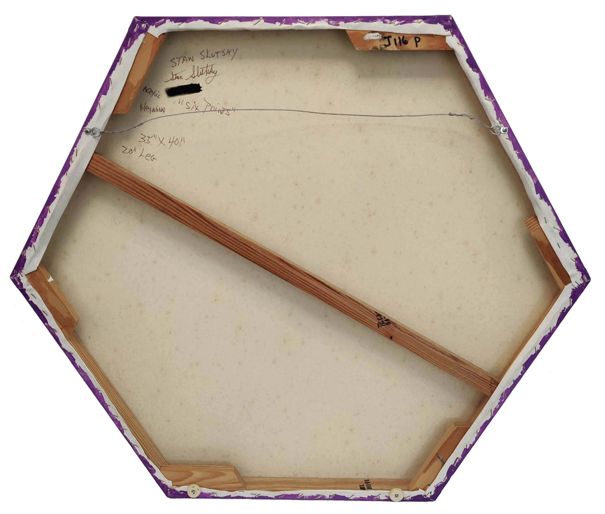 Stan Slutsky six Points Original Hexagon Shaped - Etsy