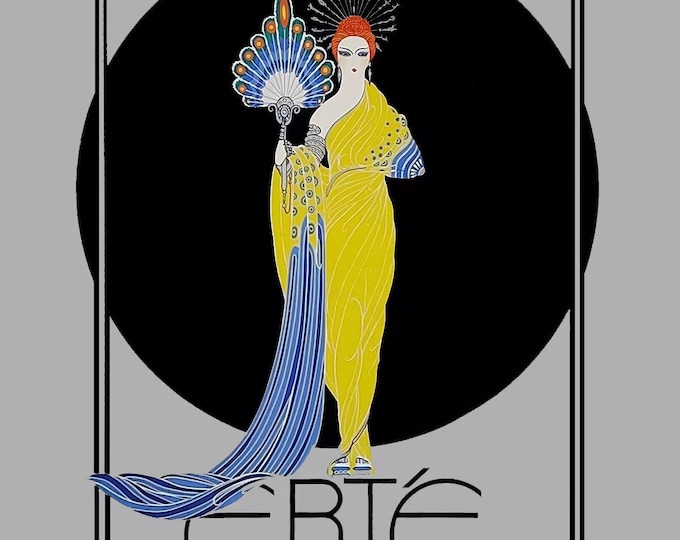 1926 Original French Art Deco Erte Print-l'ocean - Etsy