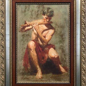 Tomasz Rut "stanza" - Large Hand Signed Giclee on Canvas - Framed - COA ...