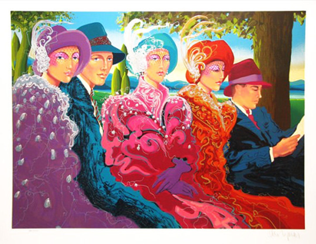 Otto Aguiar sunday in the Park S/N Silkscreen - Etsy