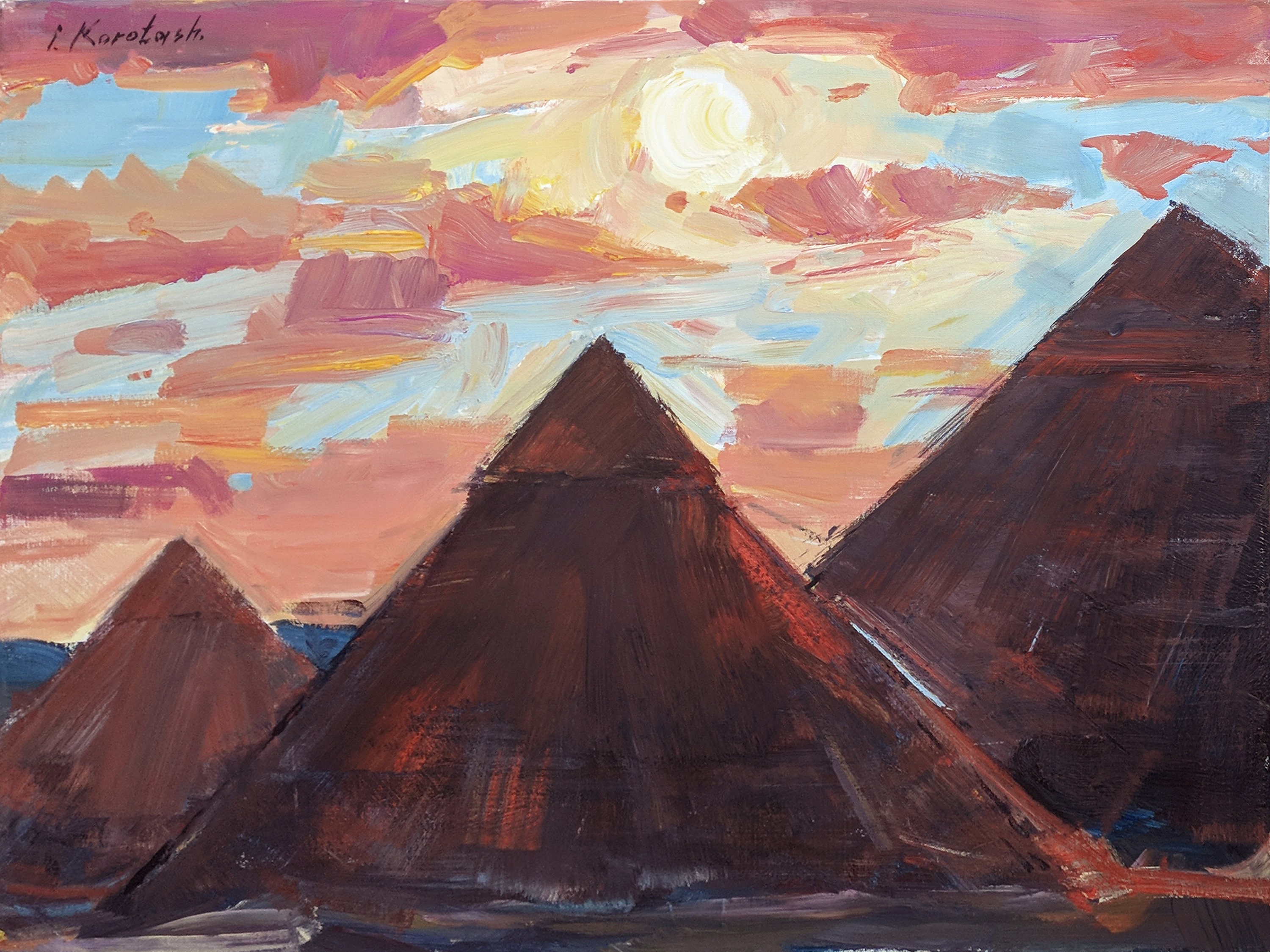 Large Acrylic Pyramid