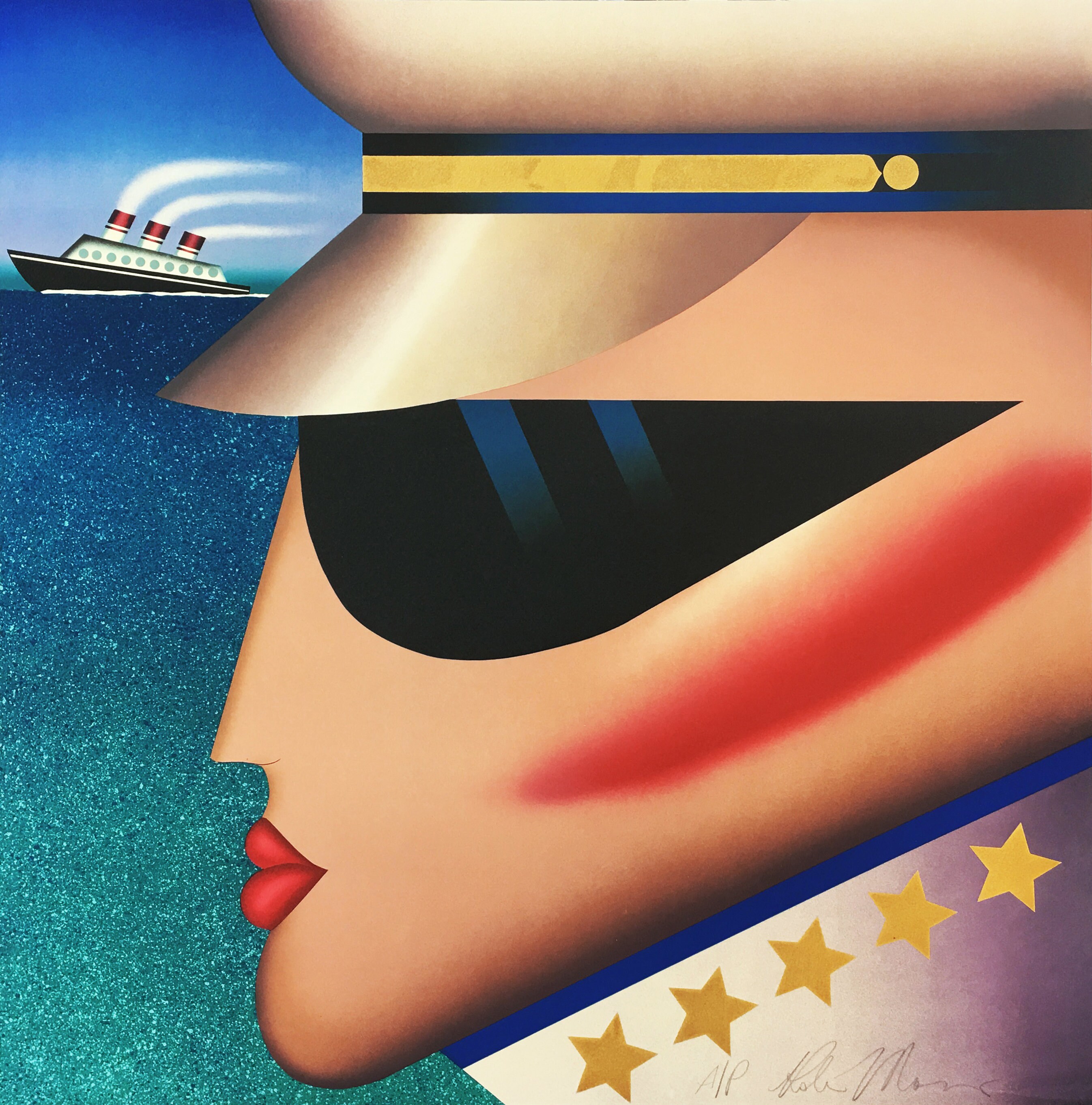 Robin Morris 'commodore' - 1987 - Hand Signed Print - Others Available ...