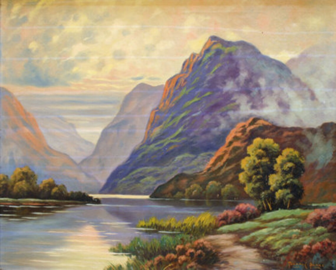 Thomas C Blake "untitled" - Original Oil/canvas - Retail 4,500 - COA ...