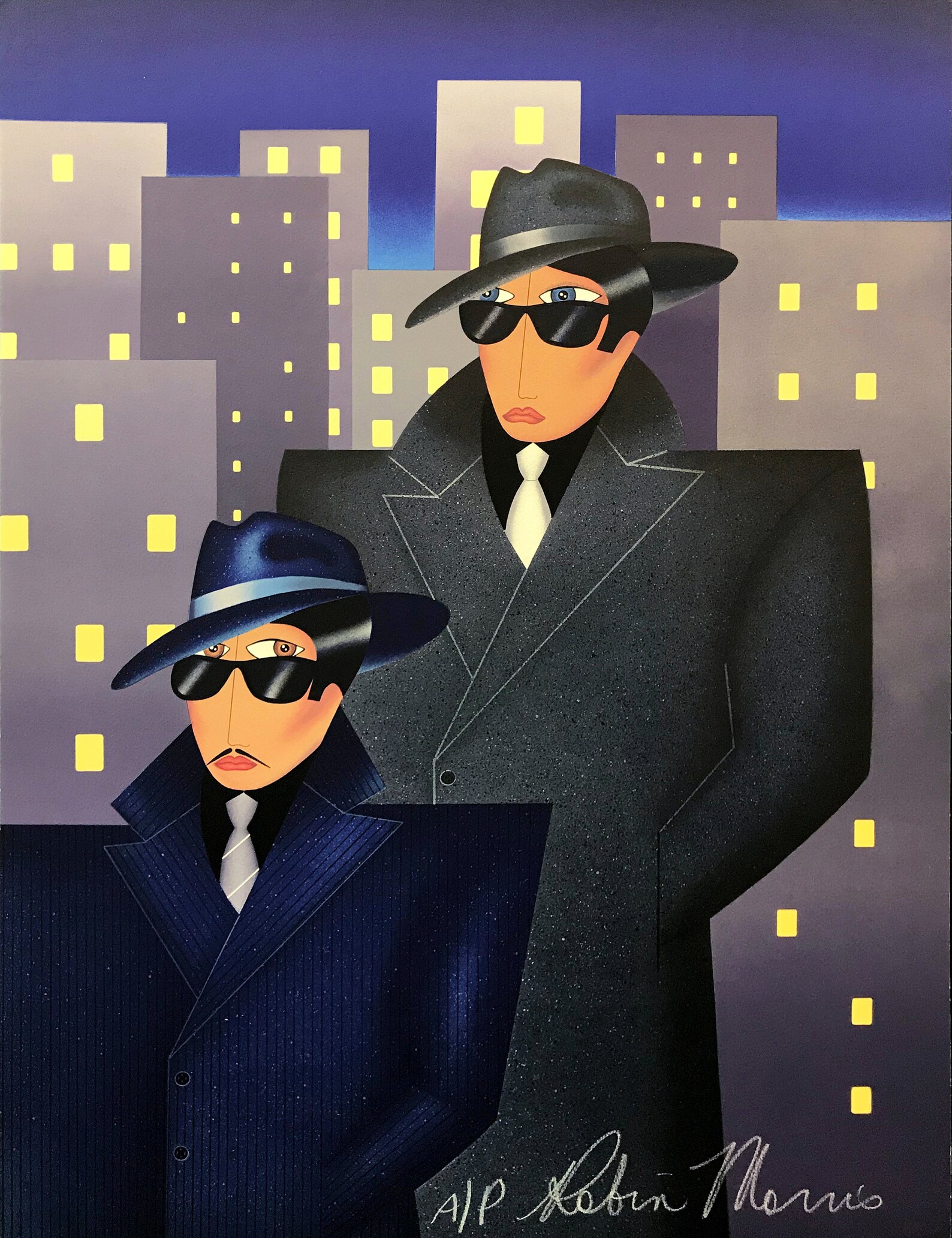 Robin Morris 'the Gangster' - Hand Signed Print - Others Available ...