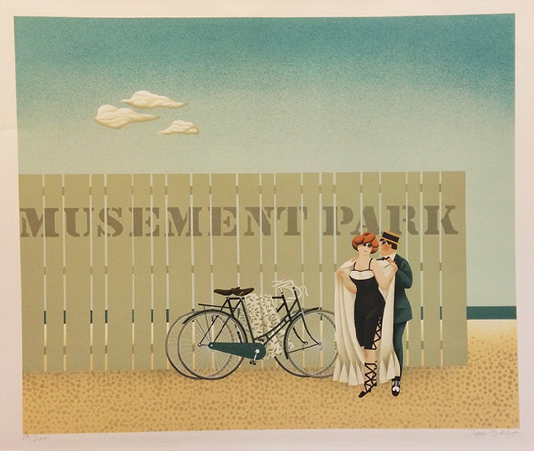 Jan Balet "musement Park" - S/N Lithograph - Retail 850.00 - COA - See ...