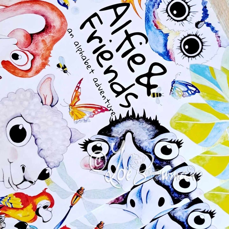 A Children's Alphabet Rhyming Story Book: 'alfie and Friends, an ...