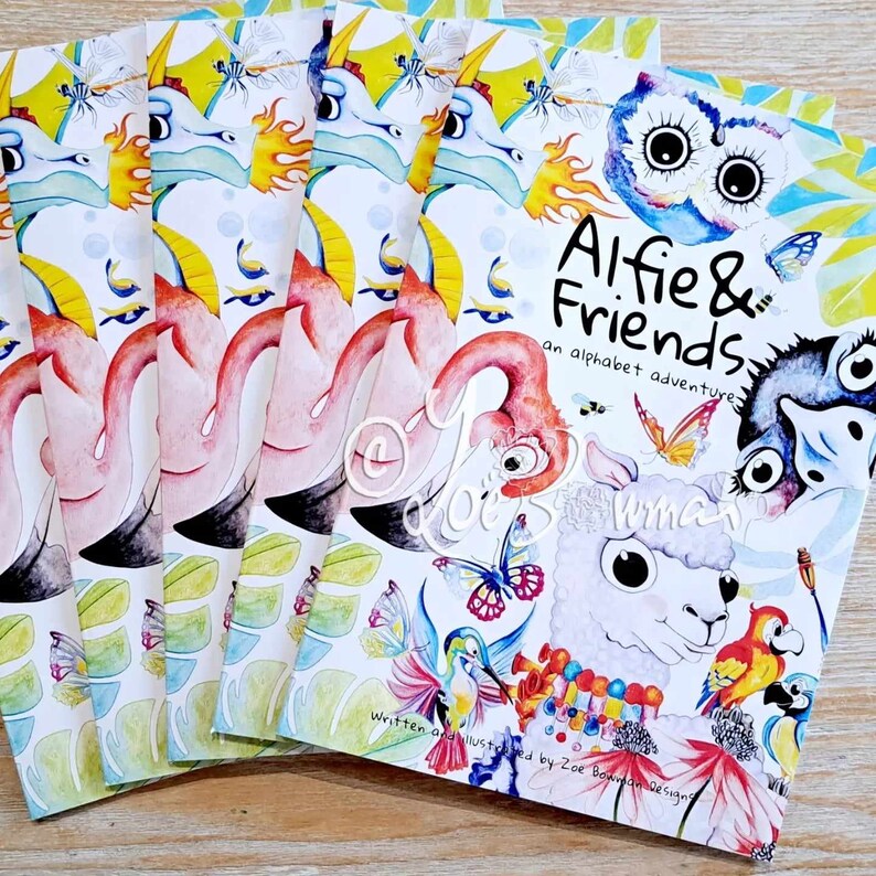 A Children's Alphabet Rhyming Story Book: 'alfie and Friends, an ...