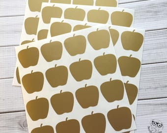 Apple stickers | Etsy