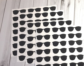 Sunglass Sticker - Etsy