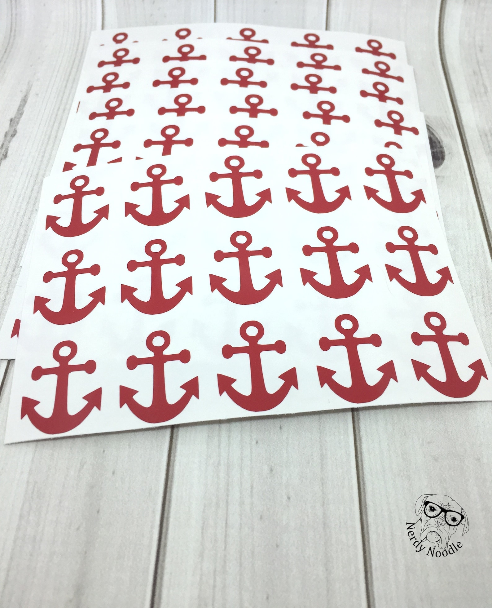 Anchor Stickers Anchor Sticker Set Anchor Envelope Seals | Etsy