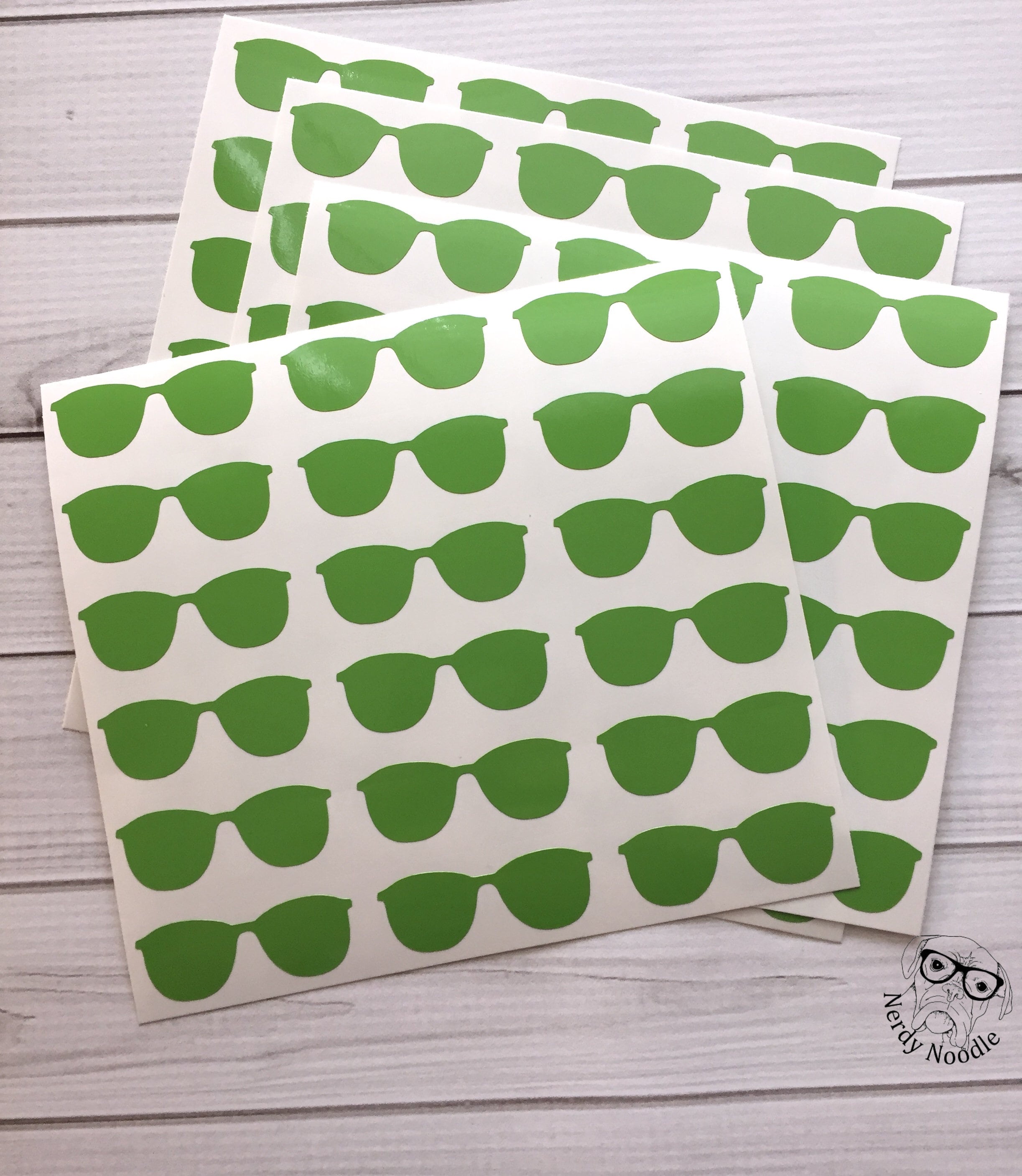 Sunglass Stickers, Sunglass Planner Stickers, Sunglass Sticker Set ...