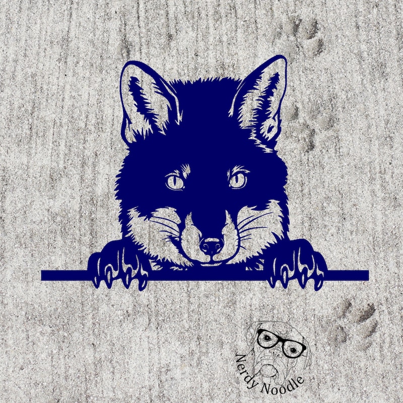 Fox Decal - Etsy