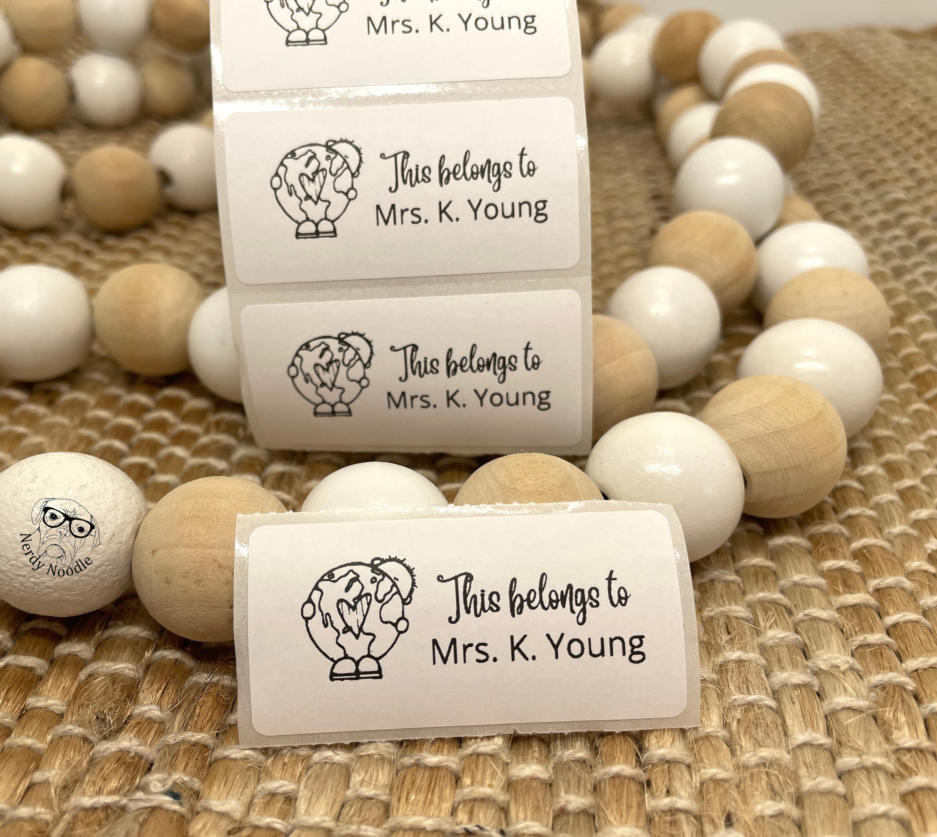 History Teacher Custom Labels, This Belongs to Labels, 100-250-500 ...