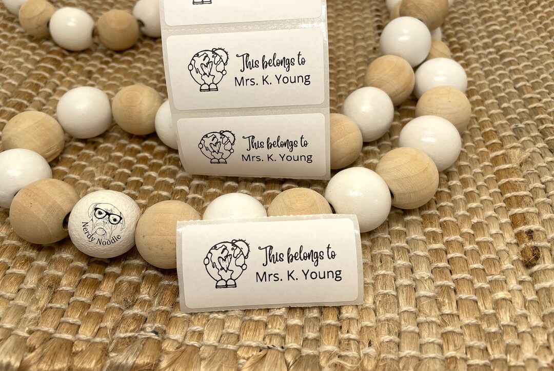 History Teacher Custom Labels, This Belongs to Labels, 100-250-500 ...