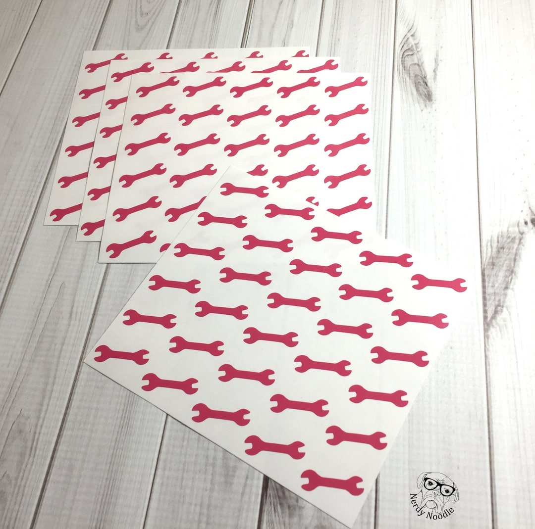Wrench Stickers, Wrench Sticker Set, Wrench Envelope Seals, Wrench ...