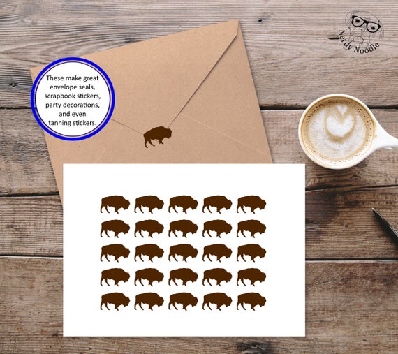 Buffalo Stickers Buffalo Planner Stickers Buffalo Sticker - Etsy