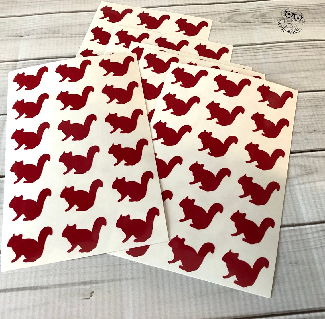 Chipmunk Stickers Chipmunk Planner Stickers Chipmunk Sticker | Etsy