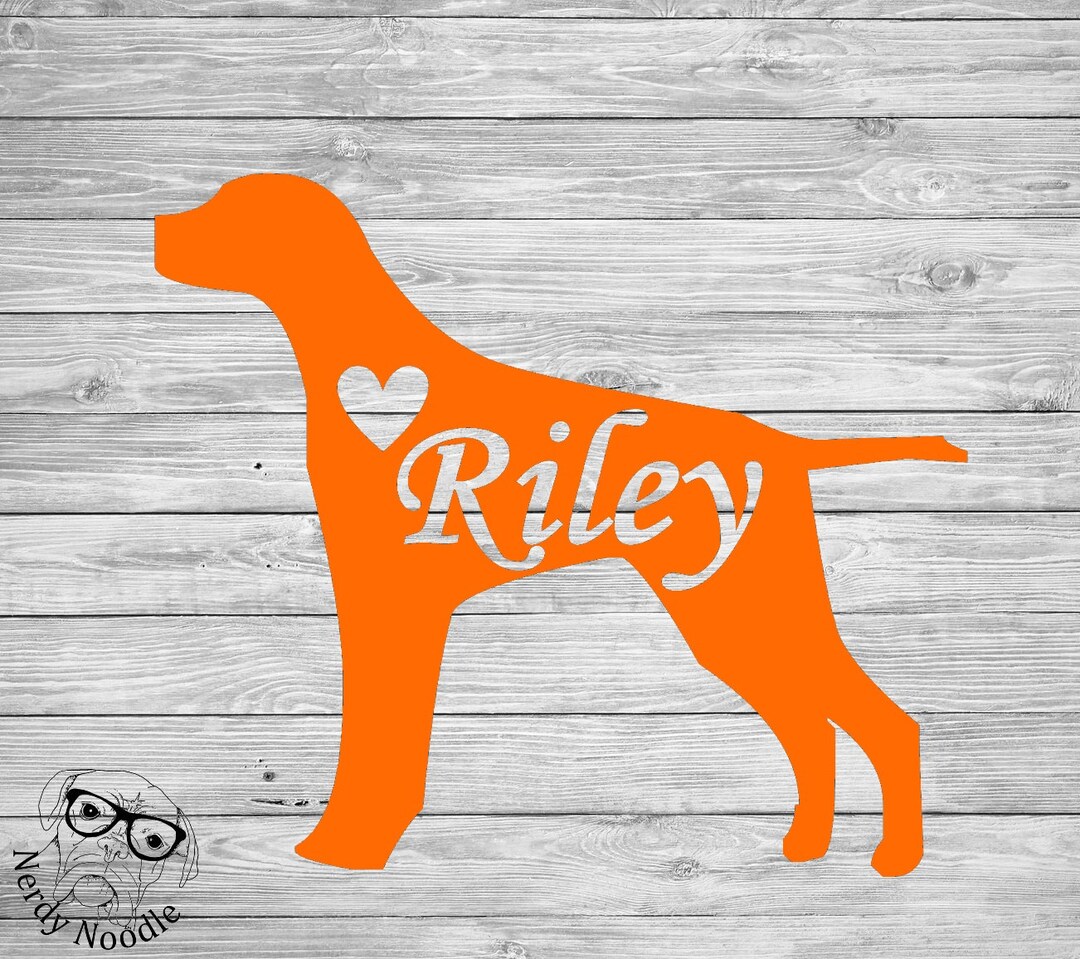 Pointer Decal, Pointer Dog Car Decal, Pointer Laptop Decal, I Love My ...