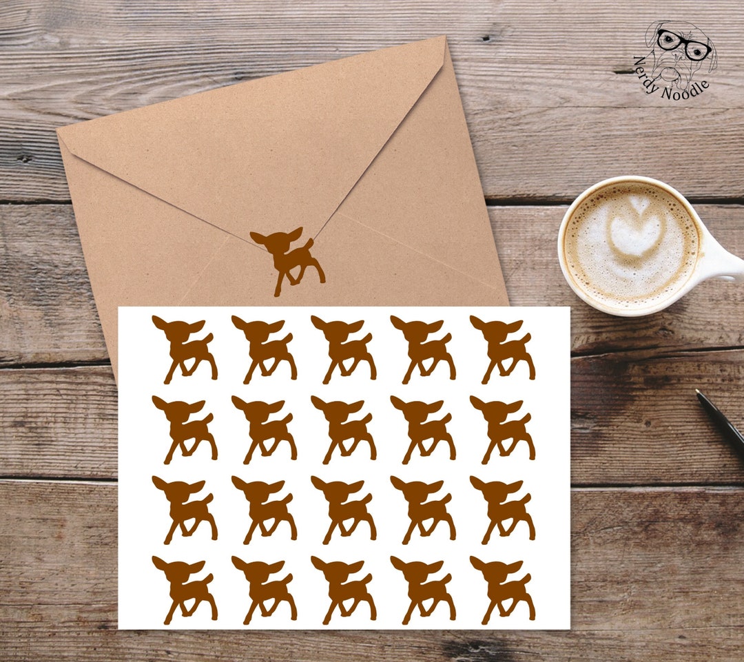 Deer Planner Stickers, Doe Tanning Stickers, Deer Stickers, Doe ...