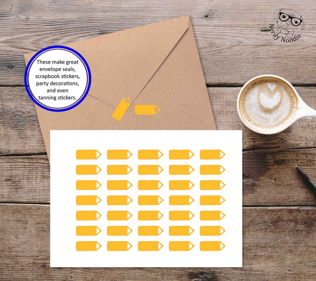 Pencil Stickers, Pencil Planner Stickers, Pencil Sticker Set, Pencil ...